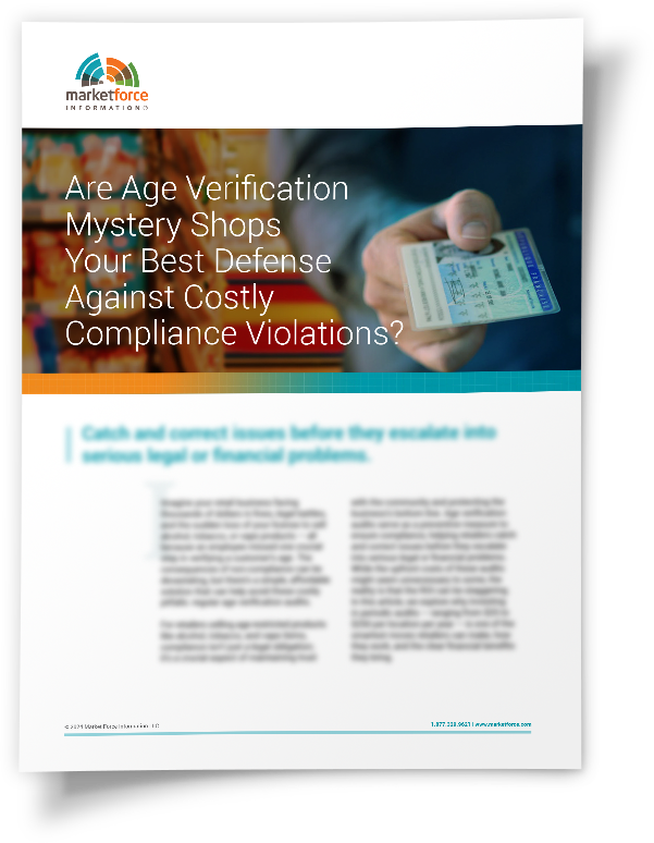 Age Verification Mystery Shopping | Market Force